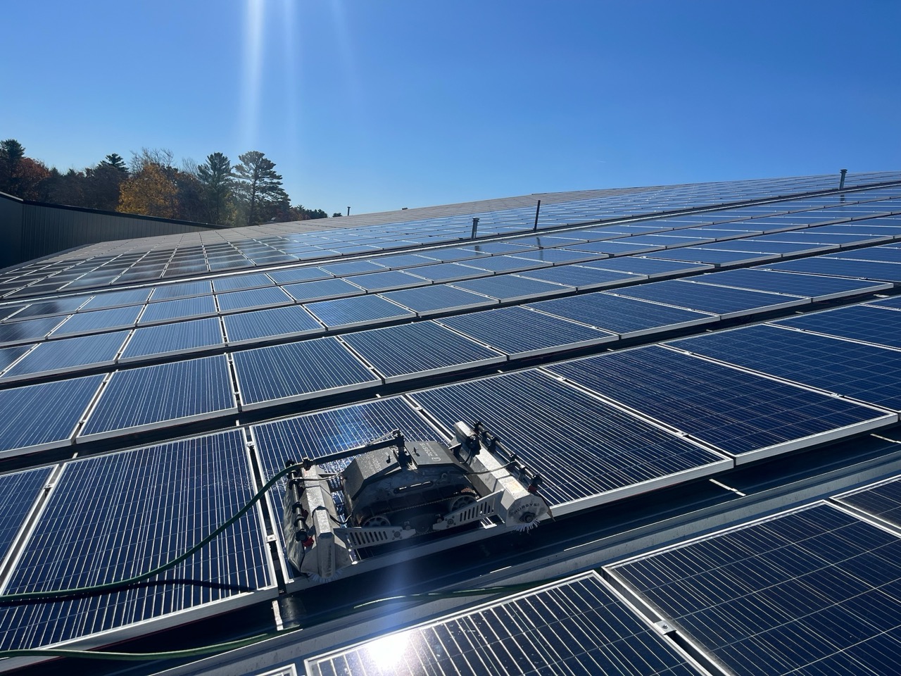 New England Solar Panel Cleaning. From Massachusetts to Maine.
